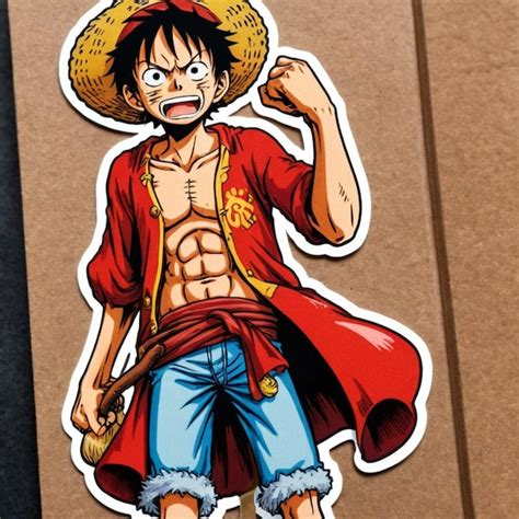 A Cartoon Of A Man With A Straw Hat On His Head And A Red Jacket With