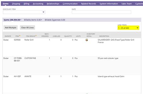 Remove Multiple Linesrow Items On Invoice Netsuite Professionals Online Community