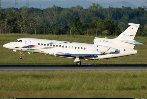 D Agba Volkswagen Air Service Dassault Falcon X Photo By Gerhard Zant