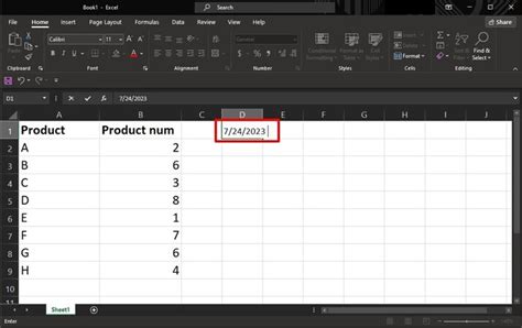 Excel 如何快速插入时间戳极客笔记