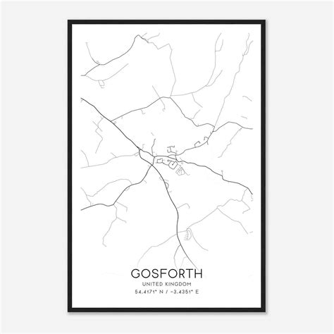 Custom Gosforth United Kingdom Map Poster Mapmory