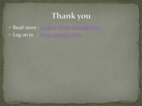 Unified Threat Management Pdf