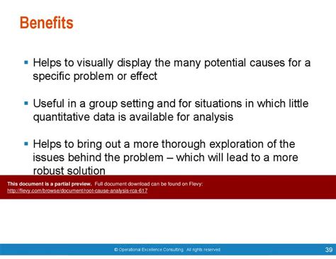 Root Cause Analysis RCA Analysis Problem Solving Rca