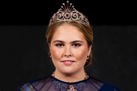 Princess Catharina Amalia Wears Repeat Tiara At First State Banquet