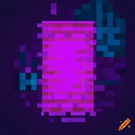 Pink And Purple Geometric Minecraft Server Banner On Craiyon