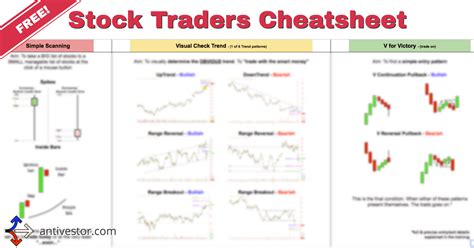 Traders Cheatsheet Antivestor™