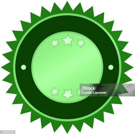 Modèle Ou Badge Ou Autocollant Détiquette De Produit Blanc Isolé Sur
