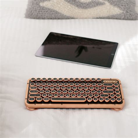 Retro Compact Keyboard Artisan Copper Azio Touch Of Modern