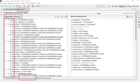 Java Maven Dependencytree中的符号啥意思 Segmentfault 思否