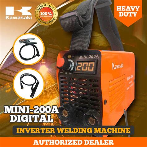 Japan Welding Tools Kawasaki Inverter Mini Welding Machine 200amp Mini