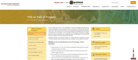 TDS On Sale Of Property Section IA How To File And Penalty