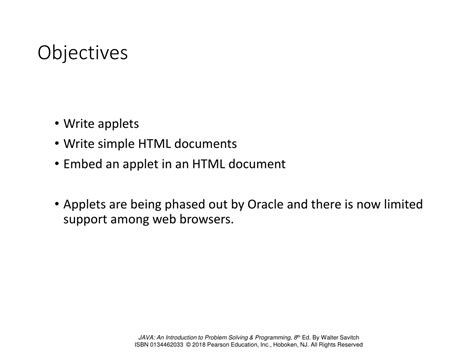 Ppt Applets And Html Powerpoint Presentation Free Download Id9447882