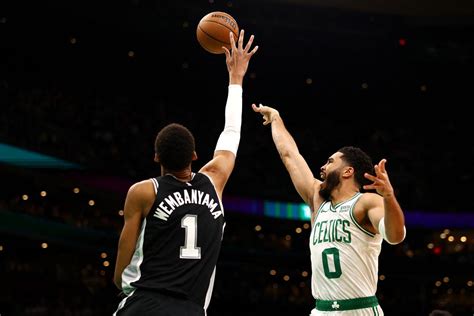 Nba Nouvelle Défaite Pour Les Spurs à Boston Malgré Un Wembanyama