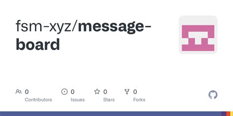 GitHub Fsm Xyz Message Board