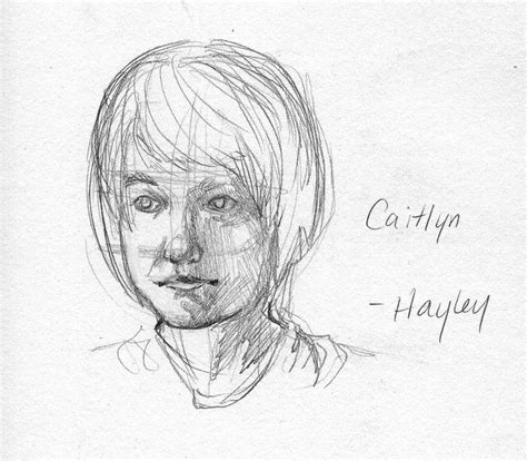 Caitlyn Sketch By Dismesmenagerie On Deviantart