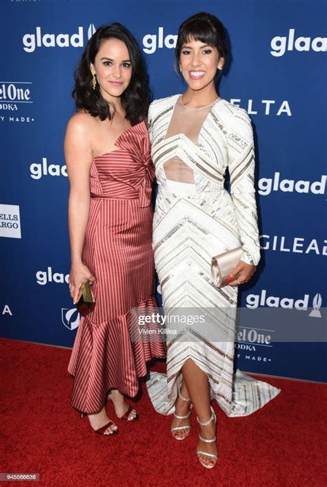 Melissa Fumero And Stephanie Beatriz Attend The 29th Annual Glaad