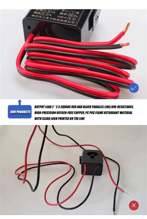 Split Core Current Transformer Clamp Ct 24mm 35mm 50mm Opct35al Opct24al Opct50al 100 5 200 5