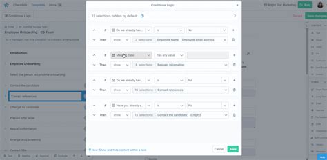 Conditional Logic Process Street Help