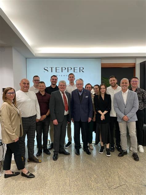 Stepper Eyewear Hans Stepper Visits Optimex Group In Poland
