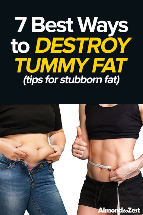 The 7 Best Ways To Burn Stubborn Belly Fat