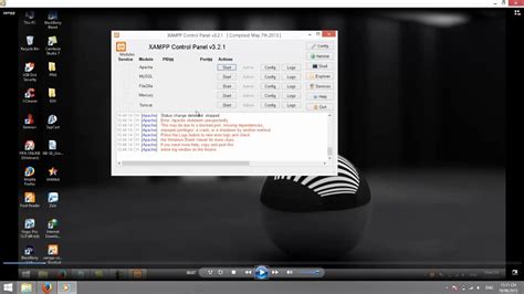 Can T Start Apache In Xampp Youtube