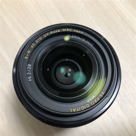 Sony Fe 28mm F2 鏡頭 公司貨 保固內 二手 超新 只用一次 附bw保護鏡 蝦皮購物