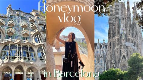 Honeymoon Vlogㅣ신행 첫번째 여행지 바르셀로나🇪🇸ㅣ까사 바트요ㅣ까사 밀라ㅣ사그라다 파밀리아ㅣ하루만에 세군대 뿌셔버리기🚶‍♀️👟ㅣ우당탕탕 사건 많은 메트로 타기