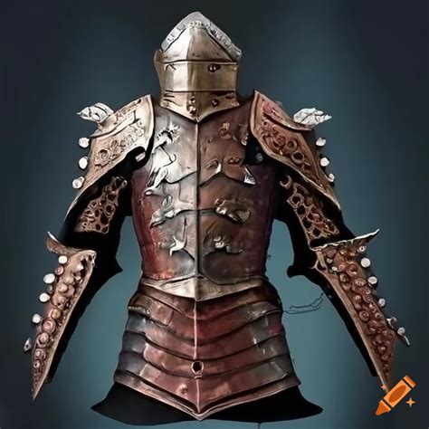 Fantasy Octopus Inspired Breast Plate Armor On Craiyon