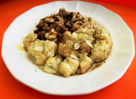 Fuente de calcio vegetal Coliflor con pollo y sésamo Diet Alba