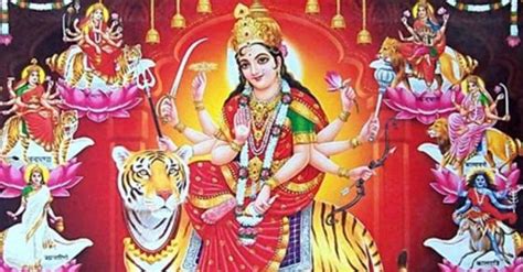 Maa Durga Arti Lyrics In Hindi Navratri Maa Durga Aarti Hindi Lyrics