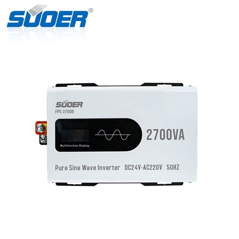 Fpc 2700b Suoer อินเวอร์เตอร์ออฟกริด 24v 220v 2400w 2400 วัตต์ อินเวอร์