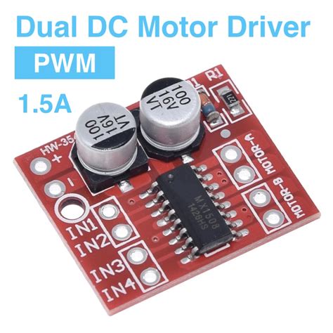 Mini Dual Pwm H Bridge Dc Motor Driver Shopee Thailand