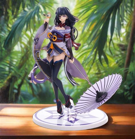 Genshin Impact Beelzebul Figure Raiden Shogun Action Figure 28 Cms