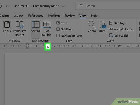 How To Set Tabs In A Word Document Steps With Pictures