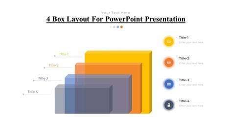 4 Box Layout For Powerpoint Presentation Pptuniverse
