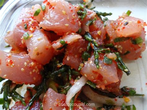 Albacore Poke With Sea Asparagus