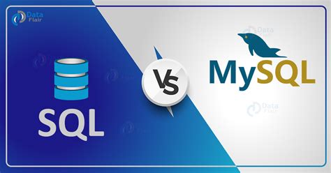 Sql Vs Mysql Difference Between Sql And Mysql Dataflair