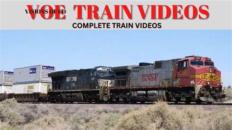 VOE New Train Videos 0119 September 15 2023 BNSF UP TRAINS YouTube