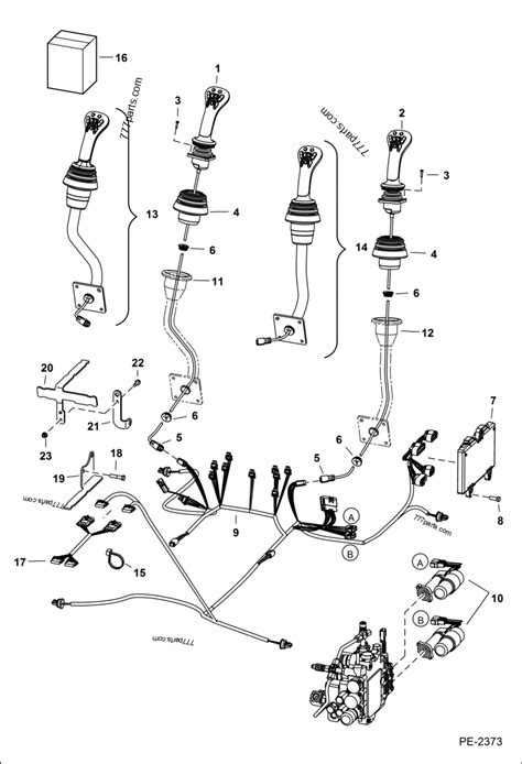 6683608 Contoller Joystick Bobcat Spare Part