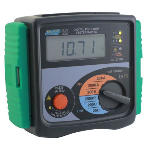 Major Tech K4118 Digital Tester Loop Psc Tester