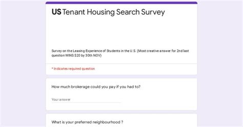Omkar Chavan On Linkedin Us Tenant Housing Search Survey