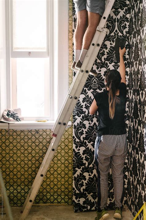 Wallpapering By Stocksy Contributor Gillian Vann Stocksy
