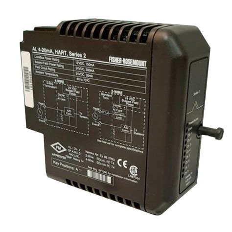 Emerson Deltav Ve4003s2b4 Analog Input Card Original And New In Stock