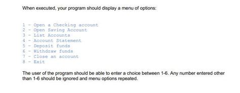Solved Create A Java Banking Application That Cab Perform