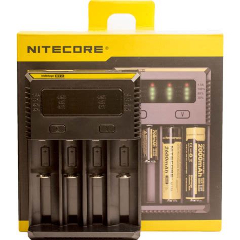 Зарядное устройство Nitecore i4 NEW EU Universal Charger 3.7-4.35V 4x ...