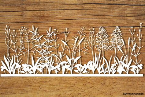 Grass Tall Grass Svg Files For Silhouette Cameo And Cricut By