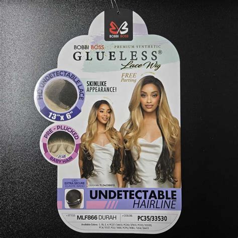 Bobbi Boss Synthetic 13x6 Glueless Lace Wig Mlf866 Durah