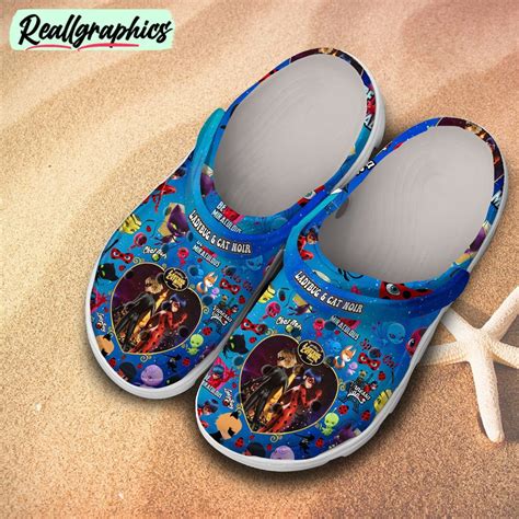 Ladybug And Cat Noir Cartoon Classic Crocs For Men Women Reallgraphics