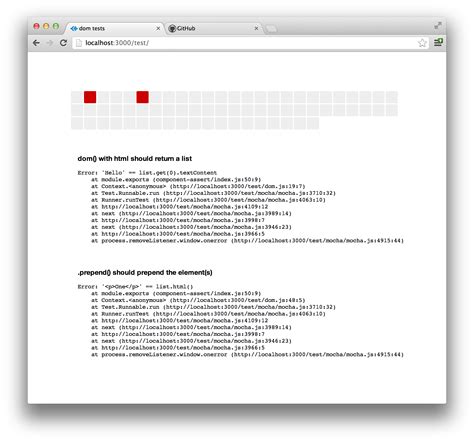 github tj mocha matrix mocha matrix test reporter for the browser
