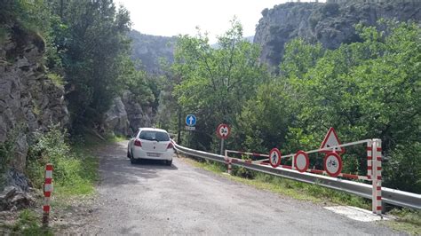 Reabren la carretera del cañón de Añisclo tras suspenderse las obras